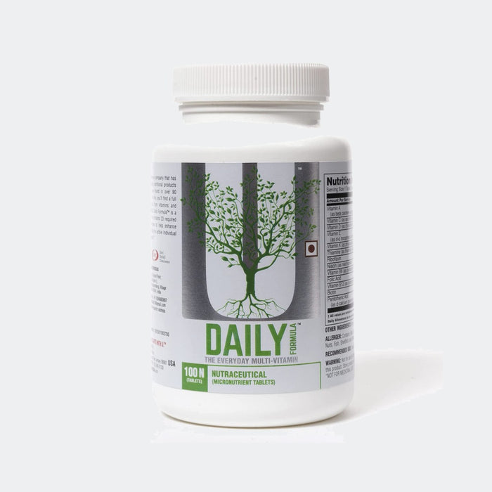 Universal Nutrition Daily Formula 100 Tabs, Multi-Vitamin Micronutrien ...